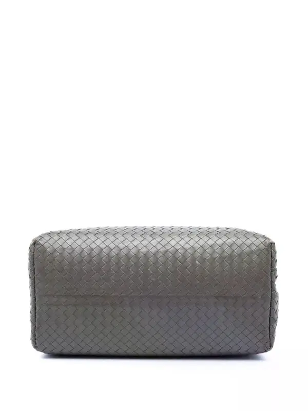 Bottega Veneta Medium Nappa Intrecciato Roma Tote Bag - Grey