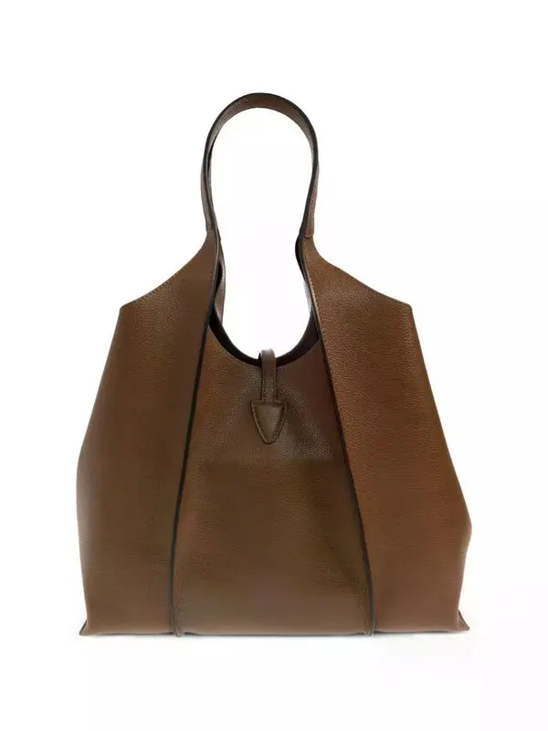 TOD'S Timeless Leather Shoulder Bag - Brown