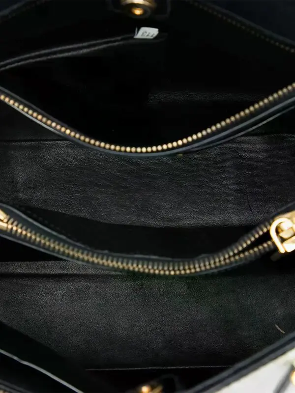 Prada 2000-2013 Medium Spazzolato Leather Open Promenade Satchel