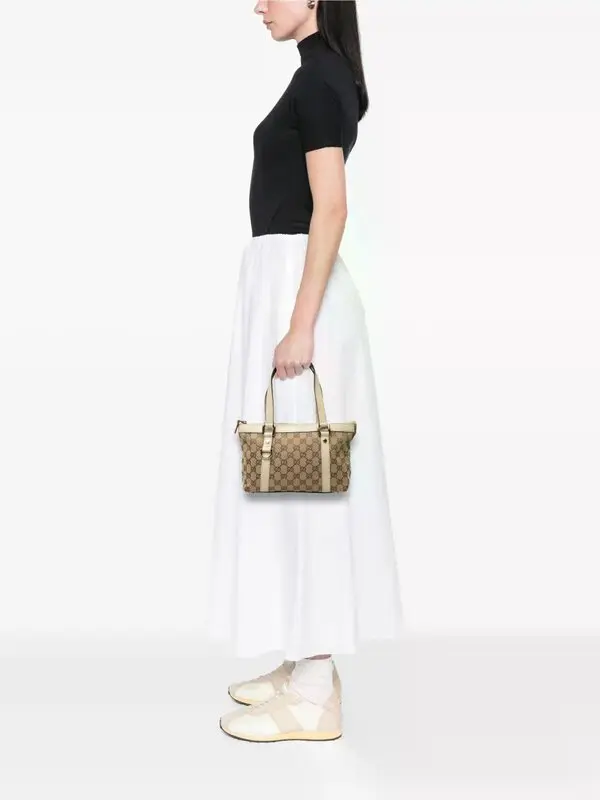 Gucci 2000-2015 Gg Canvas Abbey D Ring Tote Bag