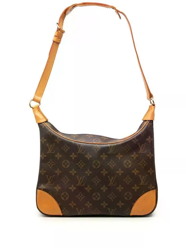 LOUIS VUITTON 2001 Monogram Boulogne 30 Shoulder Bag