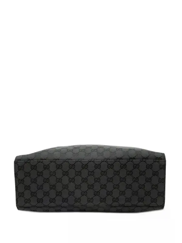 Gucci 2000-2015 Gg Canvas Bamboo Handbag