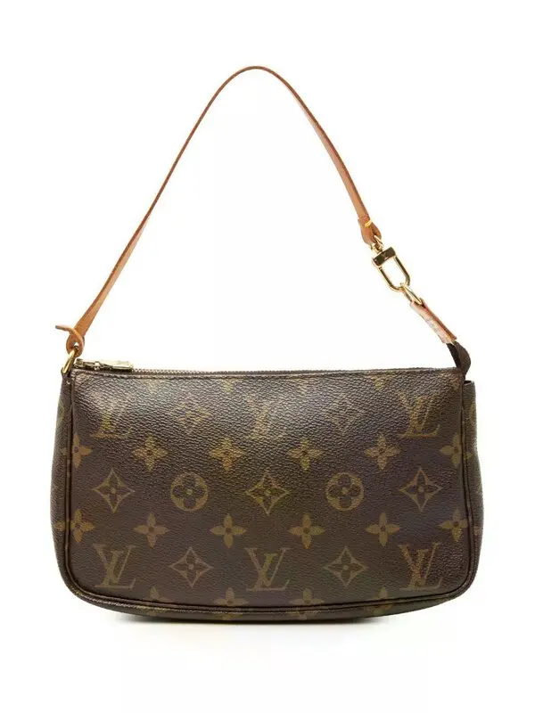 LOUIS VUITTON 2002 Monogram Pochette Accessoires Shoulder Bag