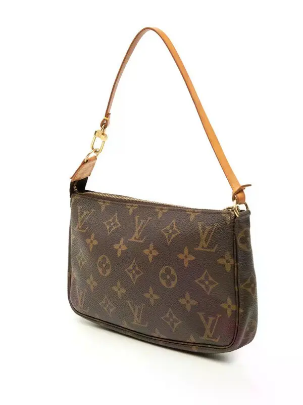 LOUIS VUITTON 2002 Monogram Pochette Accessoires Shoulder Bag