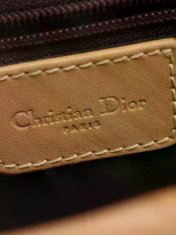 Dior 2010-2026 Diorissimo Canvas Saddle Bag Shoulder Bag