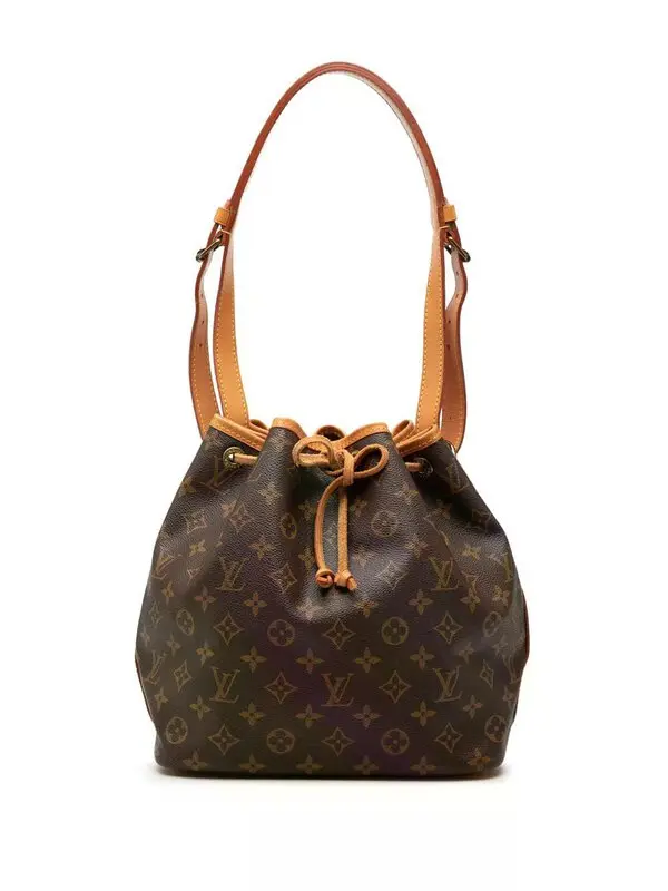 LOUIS VUITTON 1999 Monogram Petit Noe Bucket Bag