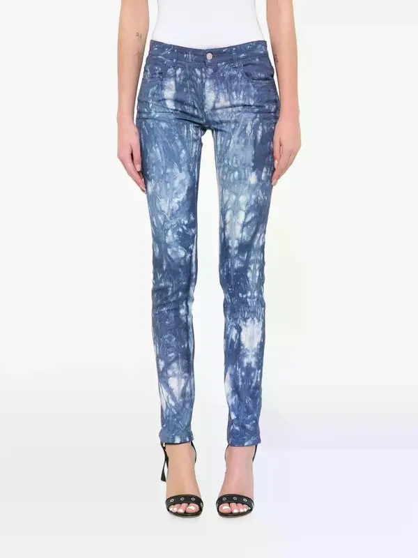 Givenchy Tie-dye Skinny Jeans