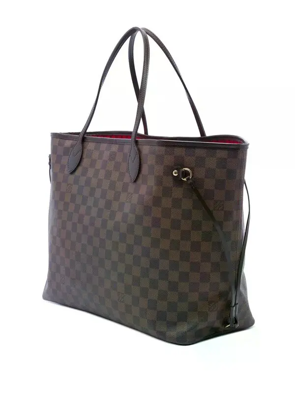 LOUIS VUITTON 2011 Damier Ebene Neverfull Gm Tote Bag