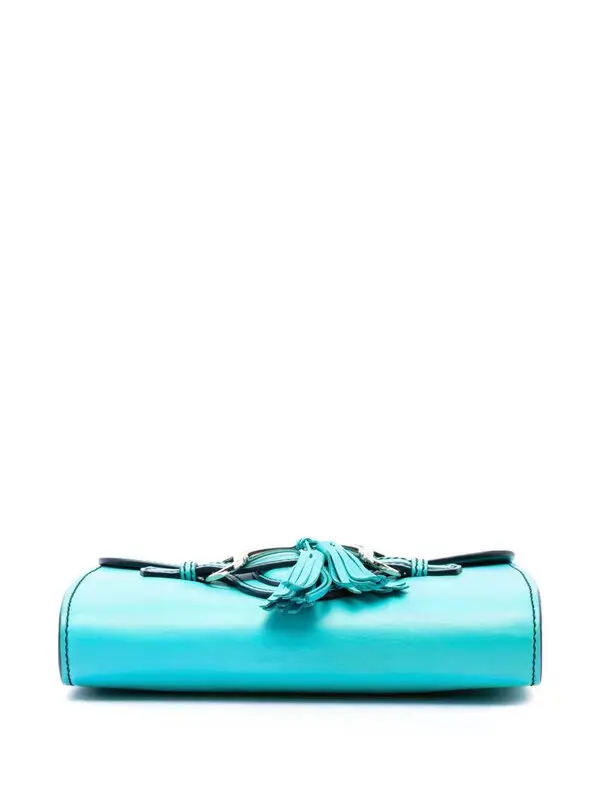 Gucci Emily Mini Calfskin Crossbody Bag - Blue