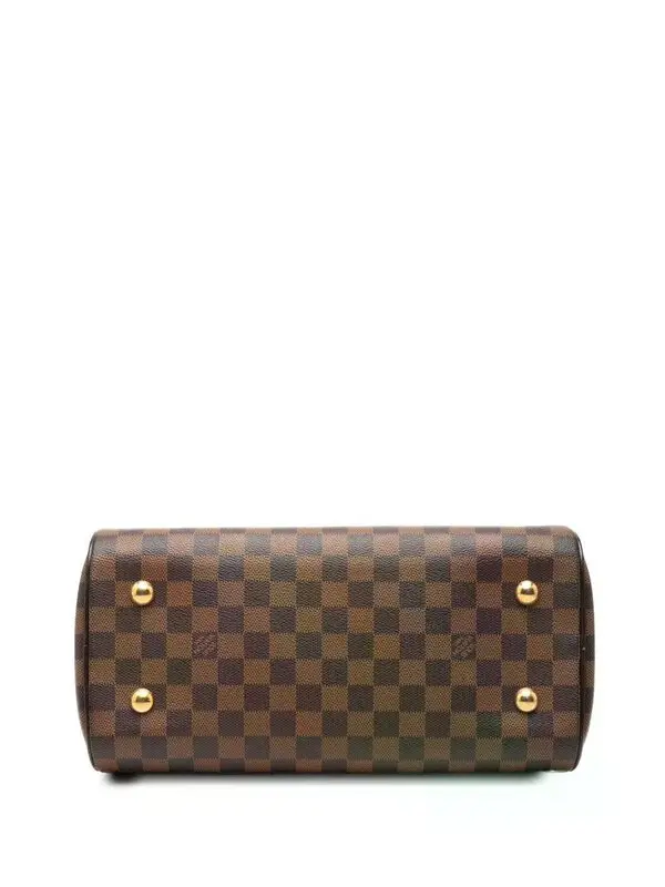 LOUIS VUITTON 2010 Damier Ebene Duomo Handbag