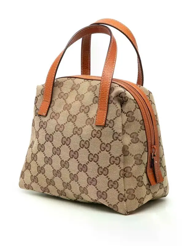 Gucci 2000-2015 Mini Gg Canvas Balthus Tofu Bag Handbag