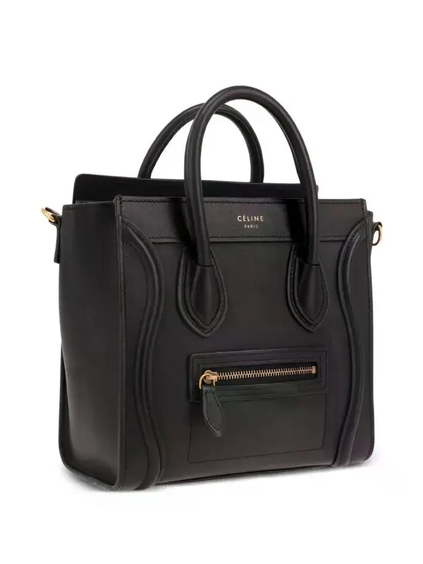 Celine Luggage Two-way Handbag - Black