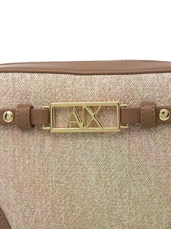 Armani Exchange Polly Logo-plaque Cross Body Bag