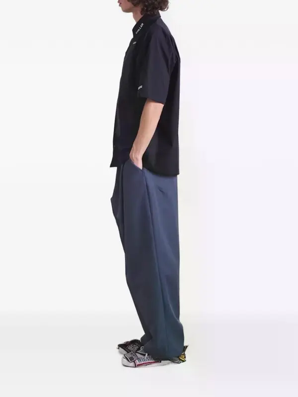 YOSHIOKUBO Typography Short-sleeve Shirt
