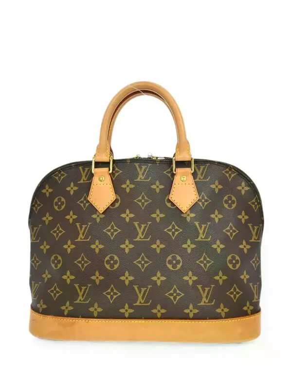 LOUIS VUITTON 1997 Alma Handbag - Brown