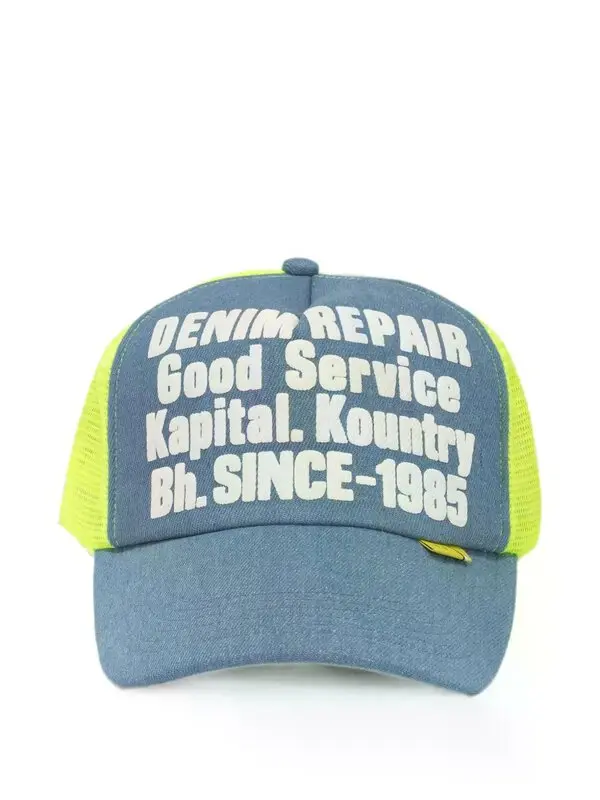 Kapital Logo-print Mesh-panel Baseball Cap