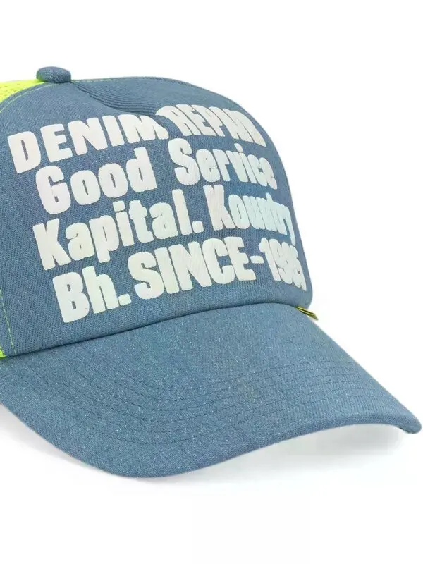 Kapital Logo-print Mesh-panel Baseball Cap