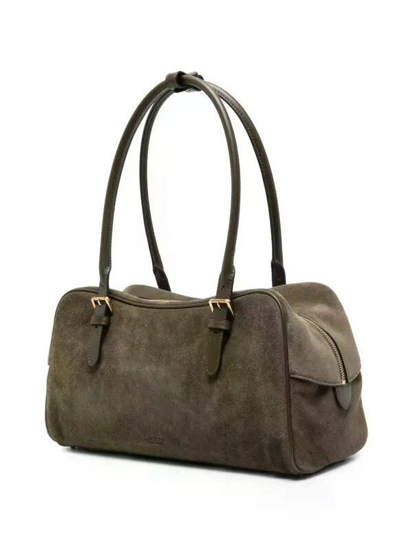 Ralph Lauren Suede Shoulder Bag - Green
