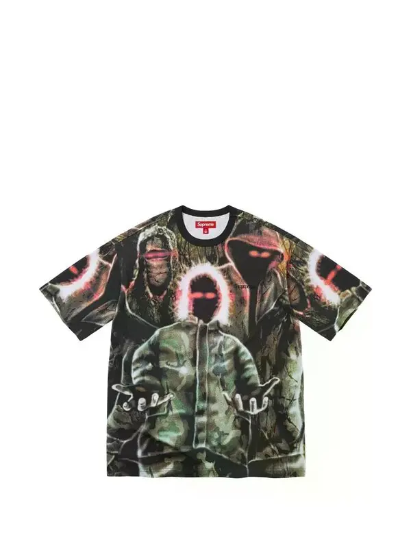Supreme Shadows Graphic-print T-shirt - Black