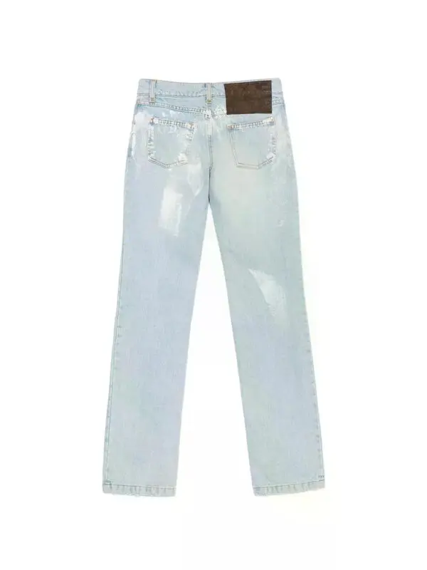 Dolce & Gabbana 2000s Bleached-effect Jeans