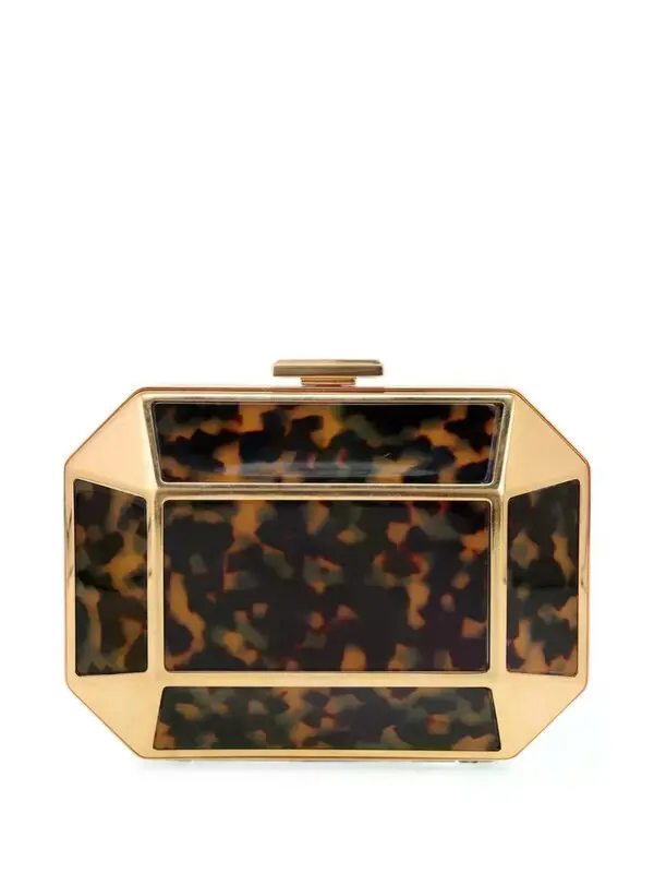LOUIS VUITTON 2020s Tortoiseshell-effect Clutch Bag