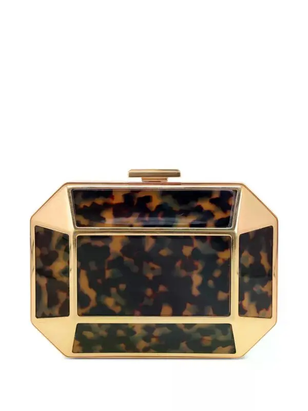 LOUIS VUITTON 2020s Tortoiseshell-effect Clutch Bag