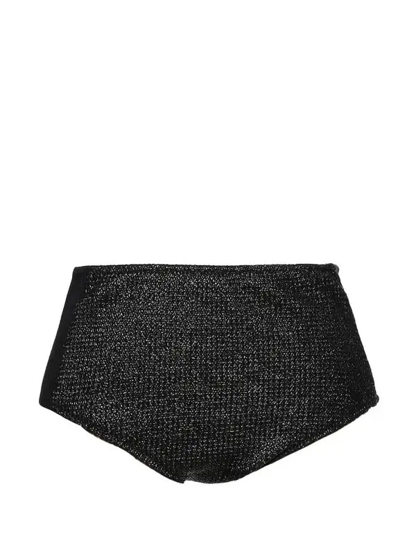 MULLER OF YOSHIOKUBO High-waist Bikini Bottoms - Black