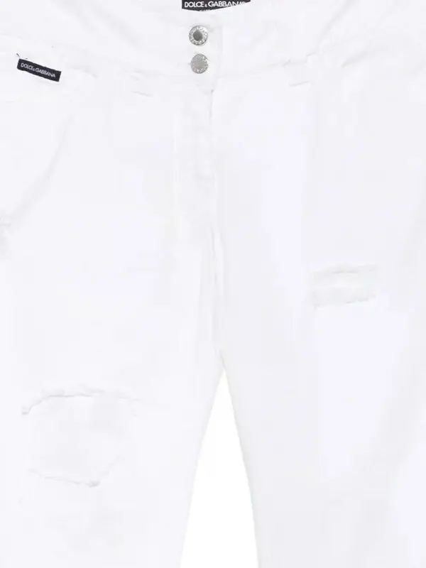 Dolce & Gabbana 2000s Distressed Jeans