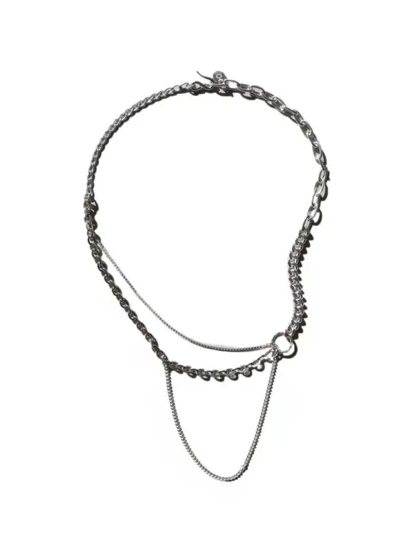 Saskia Diez Mixmatch Chain Necklace - Silver