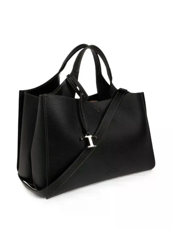 TOD'S Small T Timeless Leather Tote Bag
