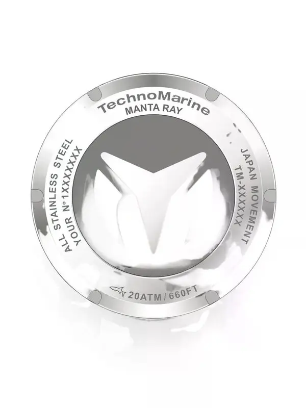 TECHNOMARINE Manta Ray 38mm Watch - Silver