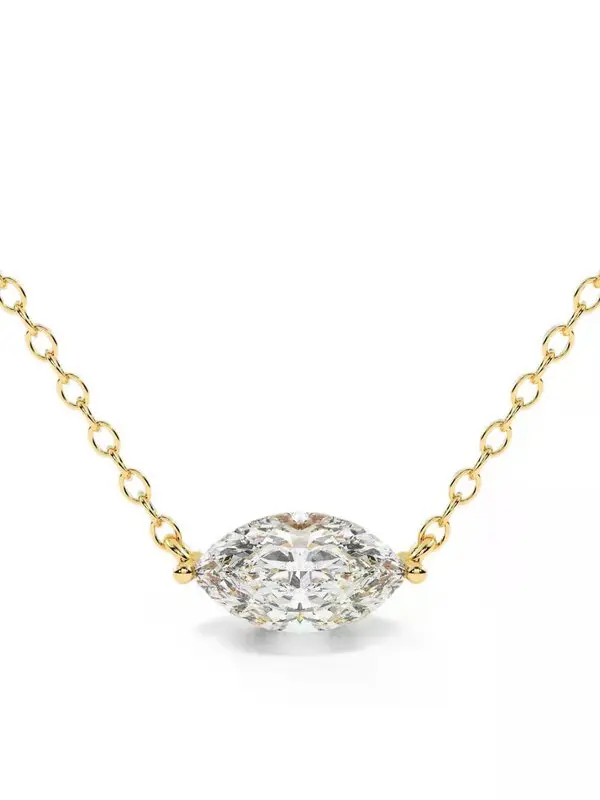 DIAMOND ESSENTIALS Marquise-cut Diamond Necklace