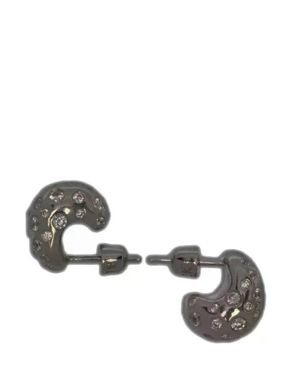 MARIA BLACK Tryvann Popcorn Ovate-shape Earrings