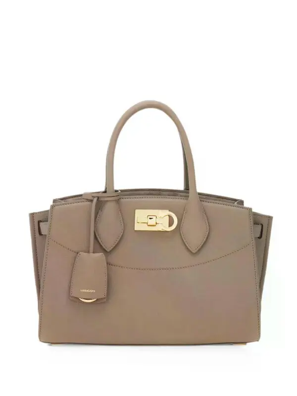 FERRAGAMO New Studio Soft Bag - Neutrals