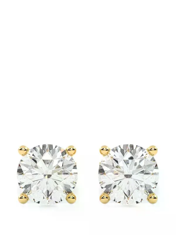 DIAMOND ESSENTIALS Diamond Solitaire Stud Earrings