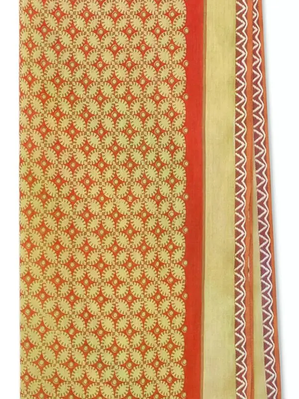 Malìparmi Geometric Fringed Scarf