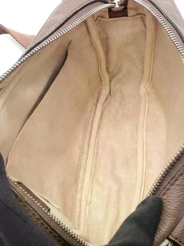 Loewe 2010s Xs Military Leather Shoulder Bag