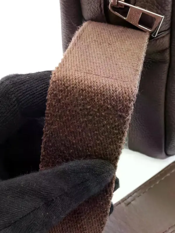 Loewe 2010s Xs Military Leather Shoulder Bag
