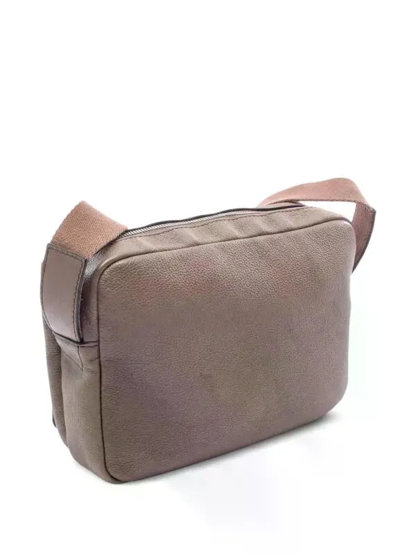 Loewe Military Leather Messenger Bag - Brown