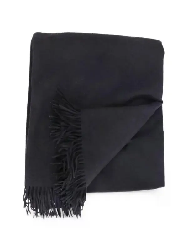 Isaia Fringed-edge Scarf