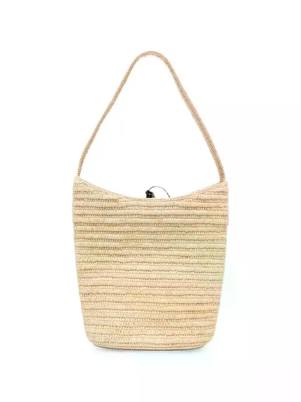 THE ROW Alma Woven Shoulder Bag - Neutrals