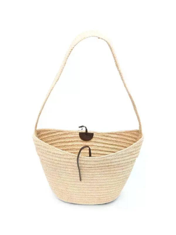 THE ROW Alma Woven Shoulder Bag
