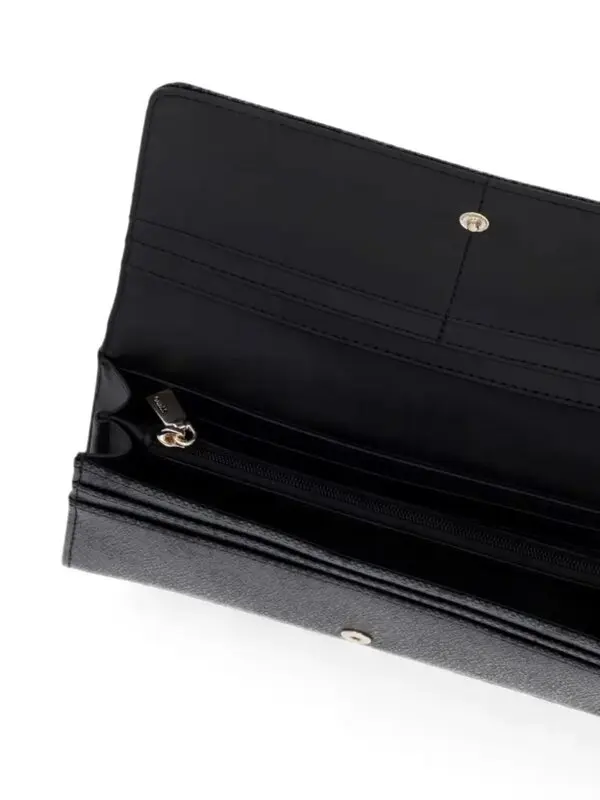 Guess Logo-print Plaque Wallet