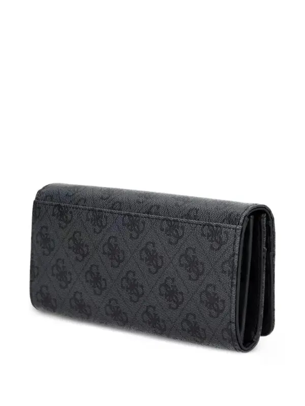 Guess Logo-print Plaque Wallet