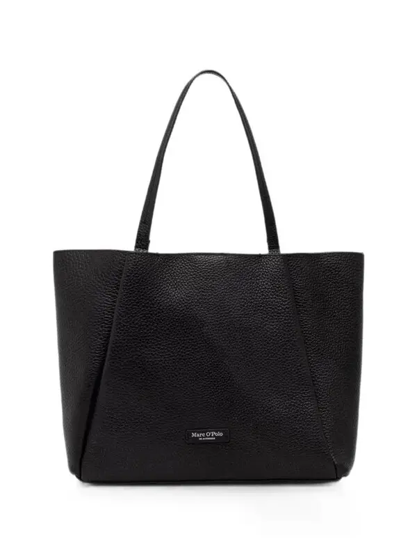 Marc O'polo Logo-appliqué Leather Tote Bag