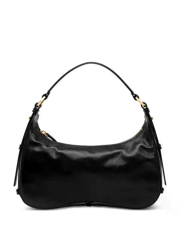 POLLINI Viktoria Logo-debossed Tote Bag - Black