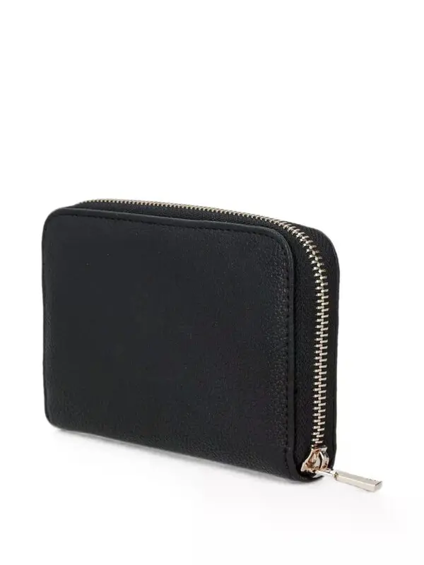 Guess Logo-plaque Zip-around Wallet