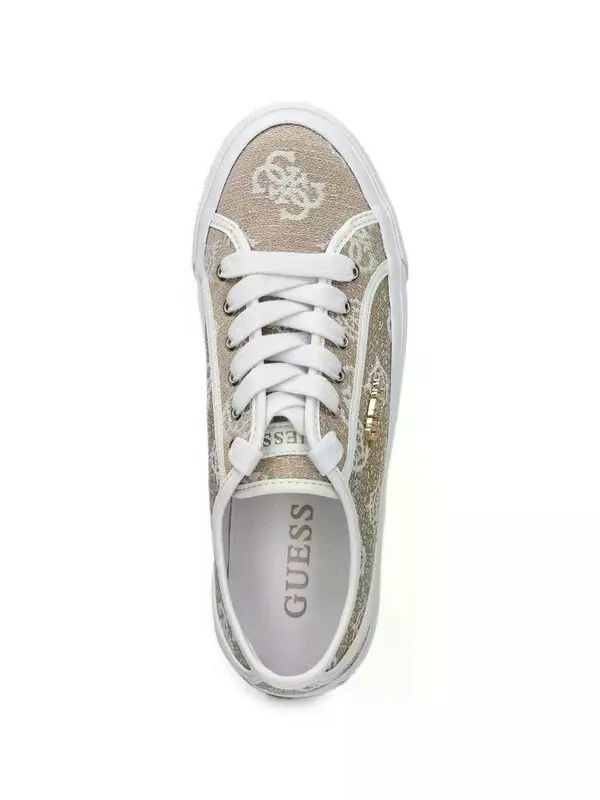 Guess Monogram-print Low-top Sneakers