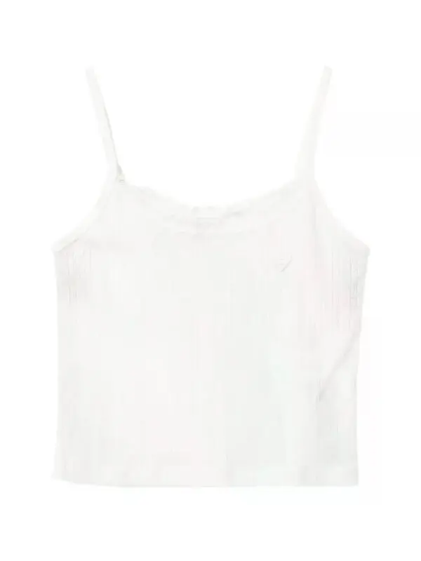 AAPE BY *A BATHING APE Lace-trim Ribbed Camisole