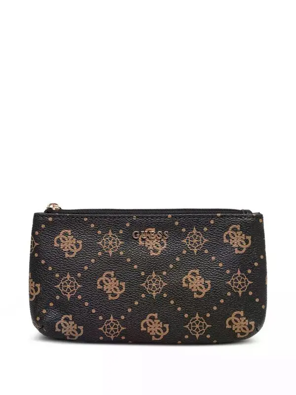 Guess Silia Logo-print Detachable-pouch Wallet
